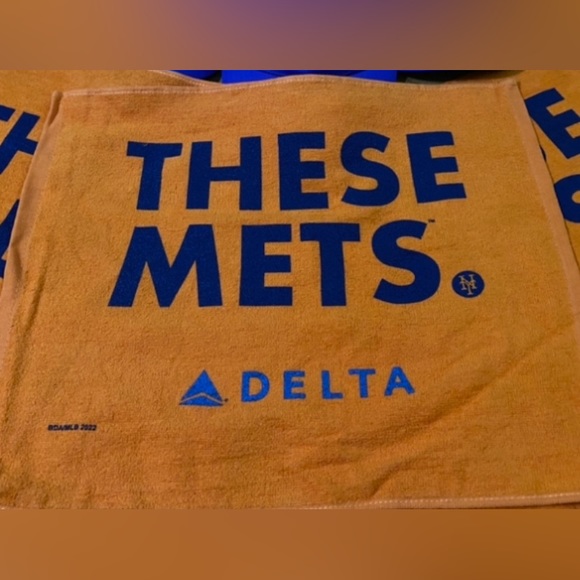 Mets | Accessories | New Mets These Mets Orange Promo Towel 0 Cotton ...